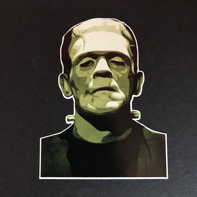 FRANKENSTEIN 3" X 4" Vinyl Decal – Videoshock!