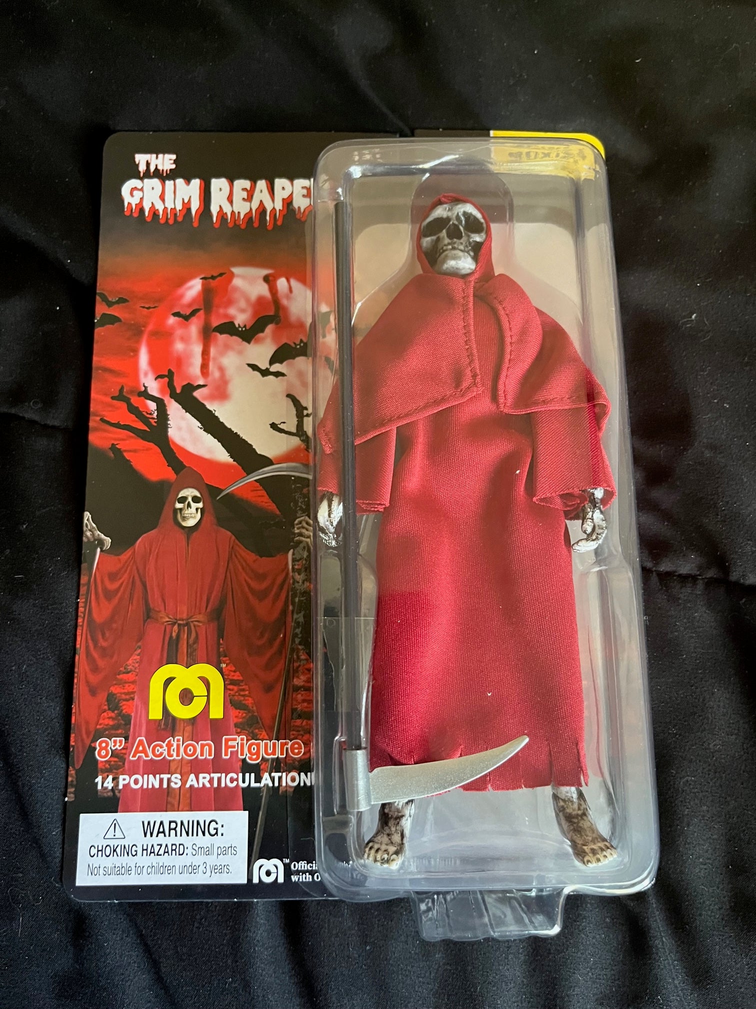 MEGO Horror GRIM REAPER 8” Clothed Action Figure – Videoshock!